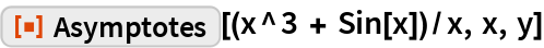 Asymptotes | Wolfram Function Repository