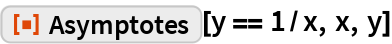 Asymptotes | Wolfram Function Repository