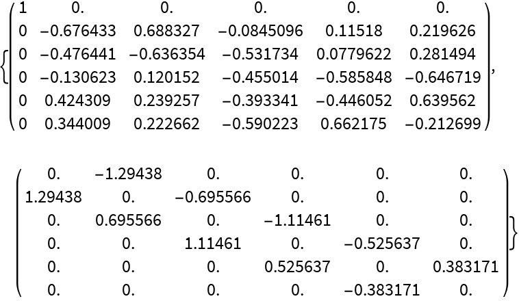 SkewTridiagonalDecomposition | Wolfram Function Repository