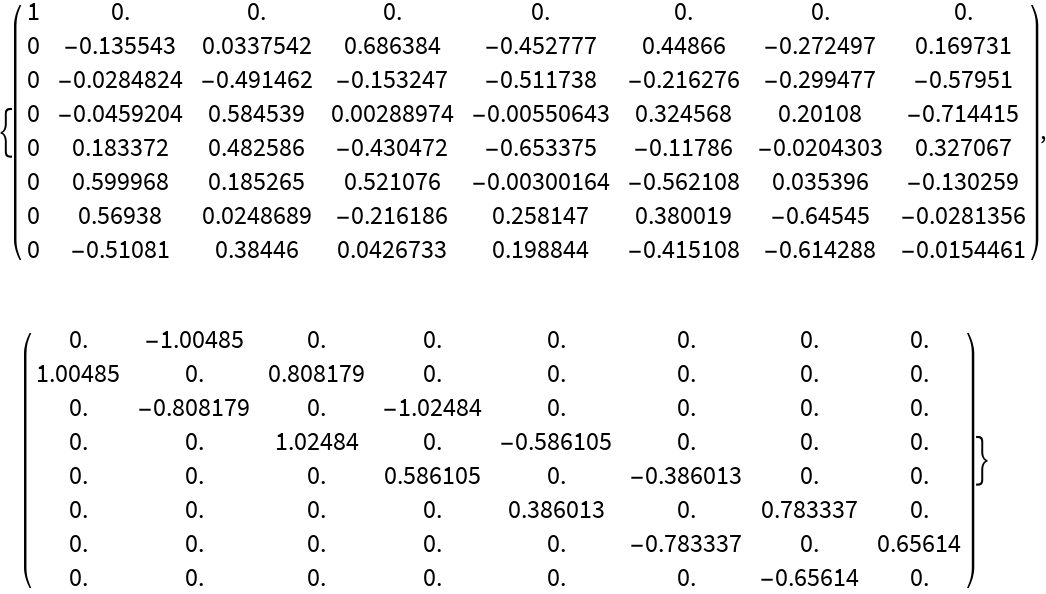 SkewTridiagonalDecomposition | Wolfram Function Repository