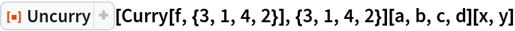 Uncurry | Wolfram Function Repository