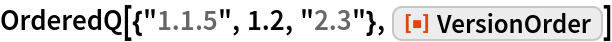 VersionOrder | Wolfram Function Repository
