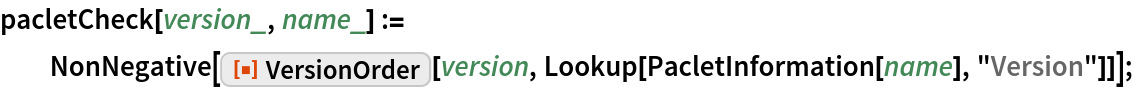 VersionOrder | Wolfram Function Repository
