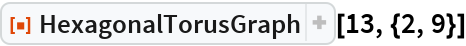 HexagonalTorusGraph | Wolfram Function Repository
