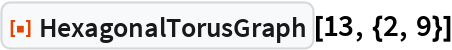 HexagonalTorusGraph | Wolfram Function Repository