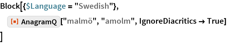 AnagramQ | Wolfram Function Repository