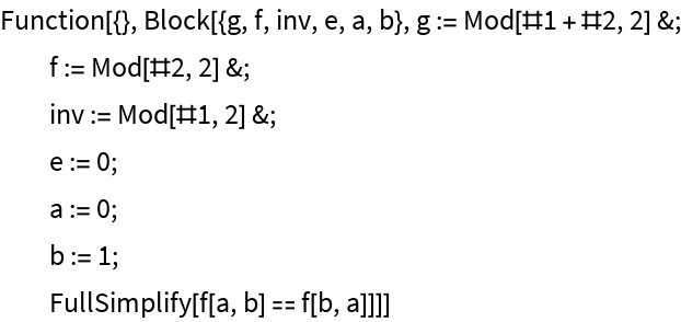 FindEquationalCounterexample | Wolfram Function Repository