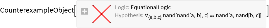 FindEquationalCounterexample | Wolfram Function Repository