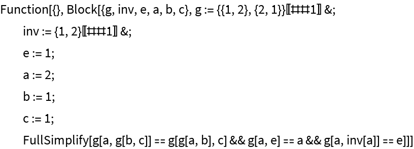 FindEquationalCounterexample | Wolfram Function Repository