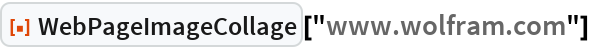 WebPageImageCollage | Wolfram Function Repository