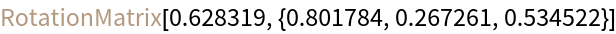 AxisAngle | Wolfram Function Repository
