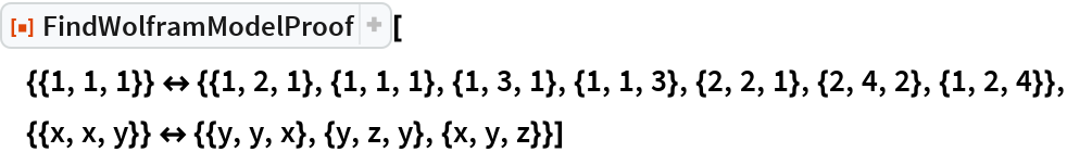 FindWolframModelProof | Wolfram Function Repository