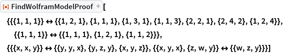 FindWolframModelProof | Wolfram Function Repository