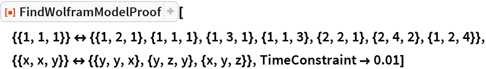 FindWolframModelProof | Wolfram Function Repository