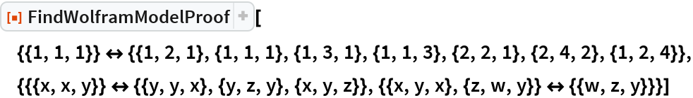 FindWolframModelProof | Wolfram Function Repository