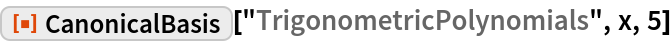 CanonicalBasis | Wolfram Function Repository
