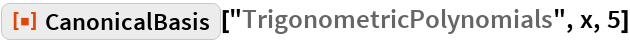 CanonicalBasis | Wolfram Function Repository