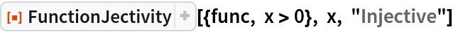 FunctionJectivity | Wolfram Function Repository