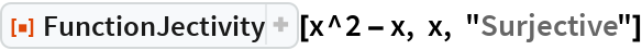 FunctionJectivity | Wolfram Function Repository