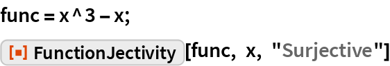 FunctionJectivity | Wolfram Function Repository