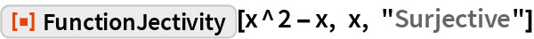 FunctionJectivity | Wolfram Function Repository