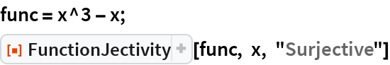 FunctionJectivity | Wolfram Function Repository