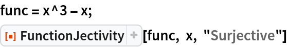 FunctionJectivity | Wolfram Function Repository