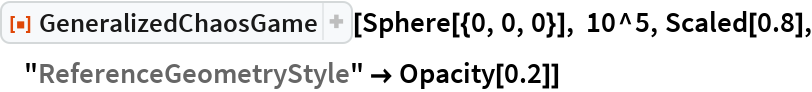 GeneralizedChaosGame | Wolfram Function Repository