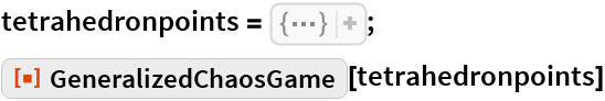 GeneralizedChaosGame | Wolfram Function Repository