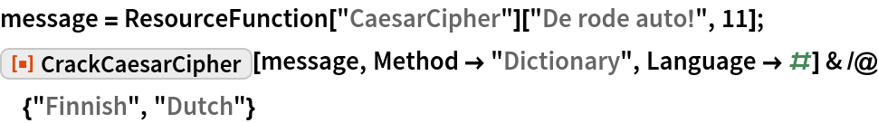 CrackCaesarCipher | Wolfram Function Repository