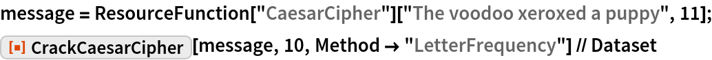 CrackCaesarCipher | Wolfram Function Repository