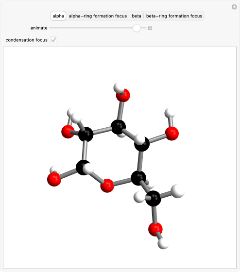 Glucose Ring Structure Model