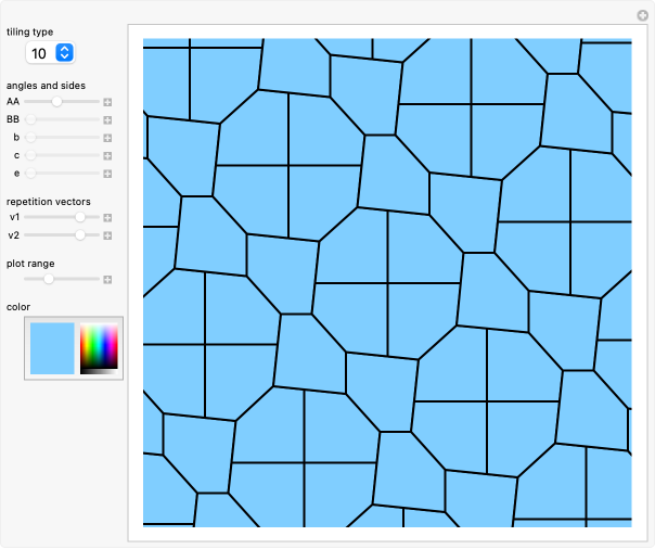 concave pentagon tiling