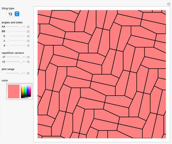 concave pentagon tiling