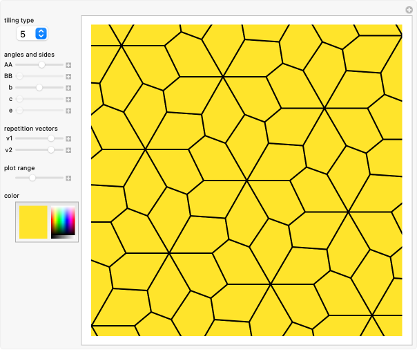 pentagonal tiling patterns