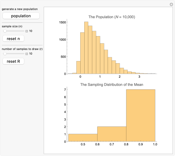 Sampling Statistics Creating Samples