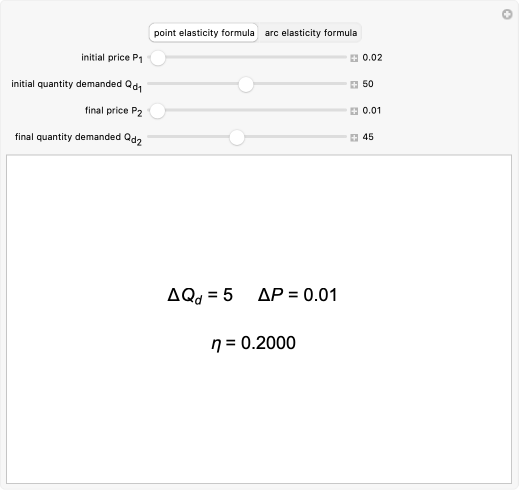 Elasticity Of Demand Midpoint Formula